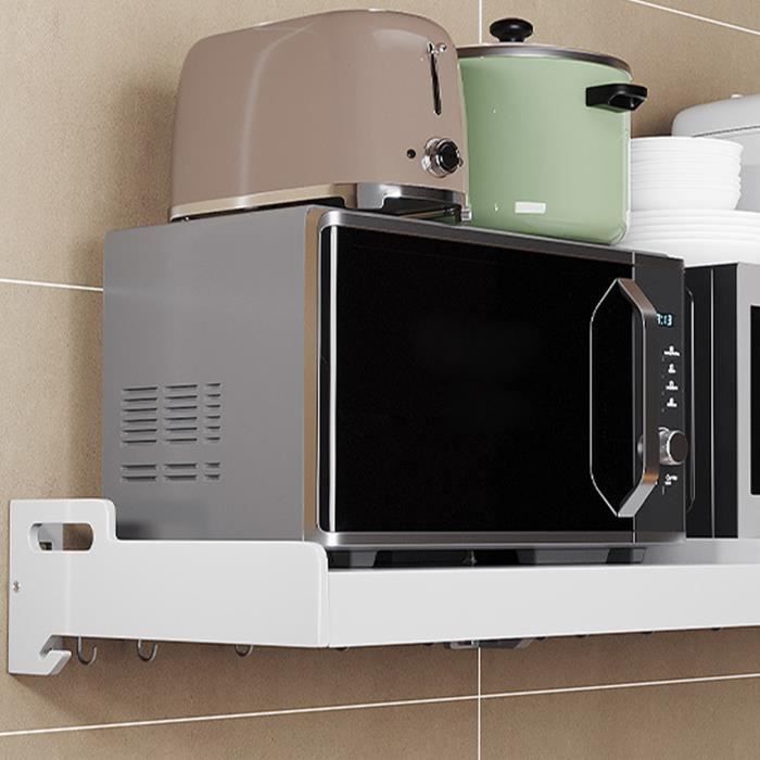Shipenophy support mural pour micro-ondes Étagère murale pour micro ...