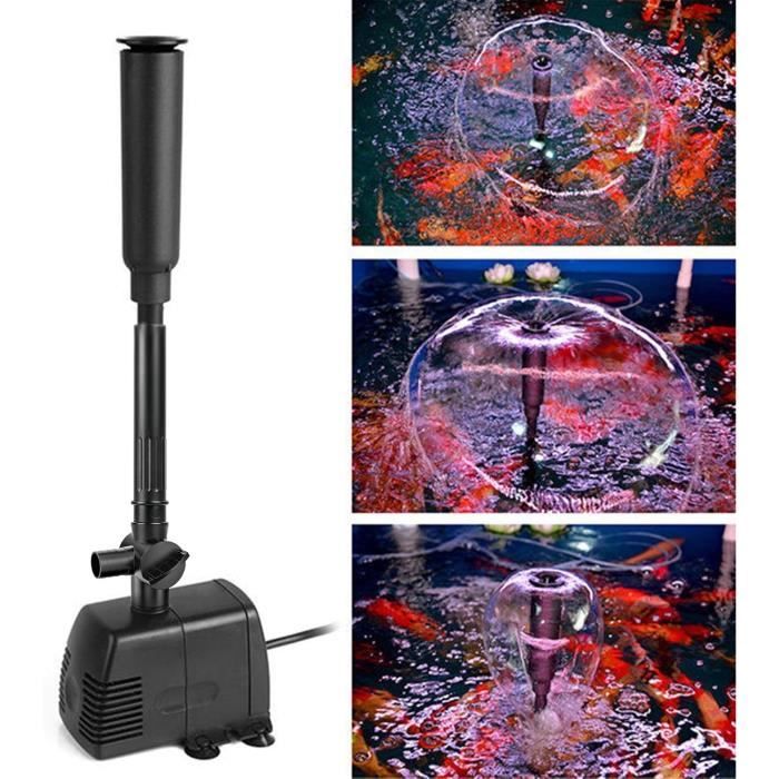 YAOBLUESEA Pompe Pour Fontaine Pompe Bassin Jardin étang Pompe étang ...