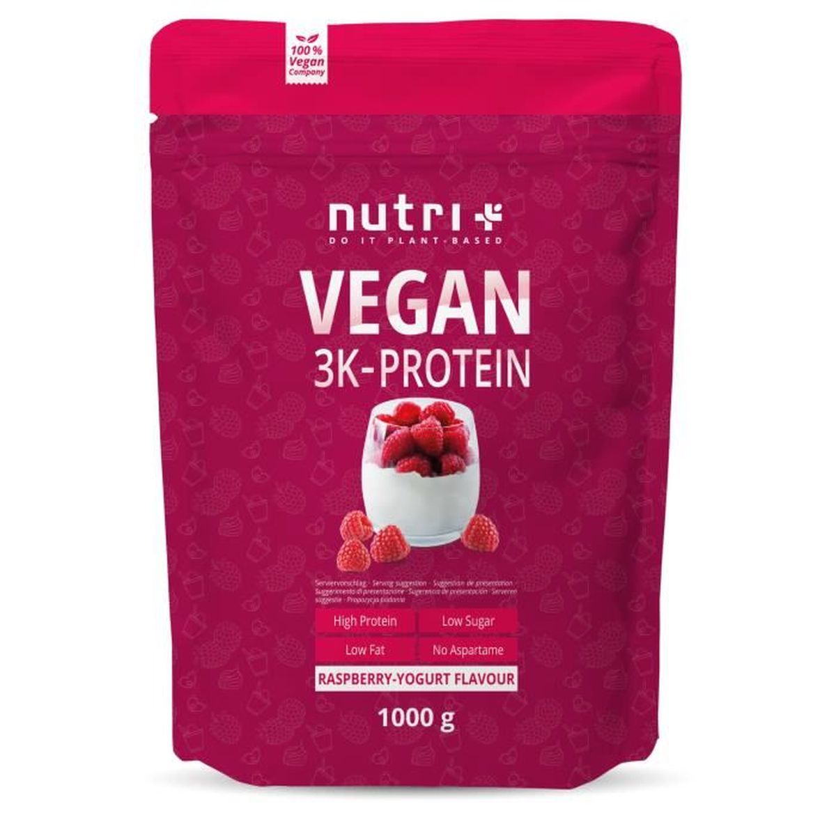 NUTRI-PLUS SHAPE & SHAKE 3K PROTEIN - Poudre de protéines végétaliennes ...