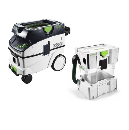 Festool CTL 26 E AC CLEANTEC Aspirateur mobile (574945) + Séparateur de ...