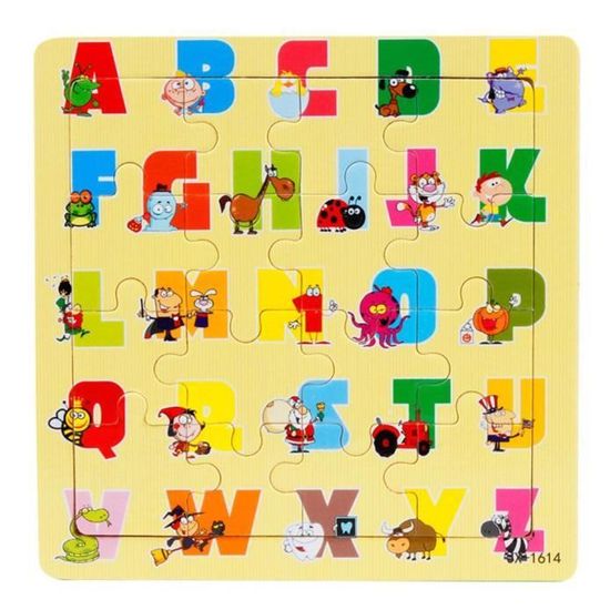 Deessesale®16PCS Puzzle en bois enfants Jouets éducation et ...