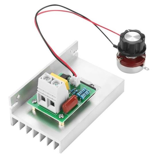 Dgtrhted 10000W AC 220V SCR régulateur de tension électrique variateur ...