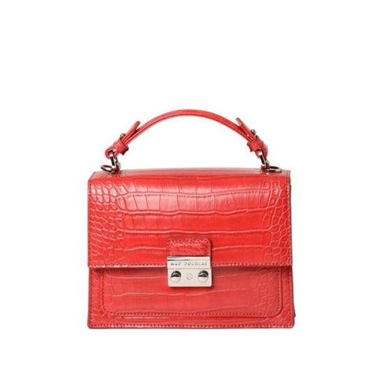 Sac Cartable Joyau Rythme Mac Douglas Ref 59633 Rouge Croco 21*16*7,5 ...