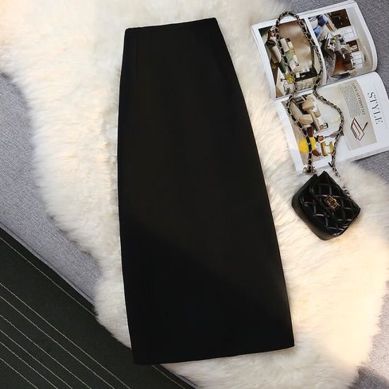 Jupe,Mode élégante jupes formelles femmes automne costume drapé taille ...
