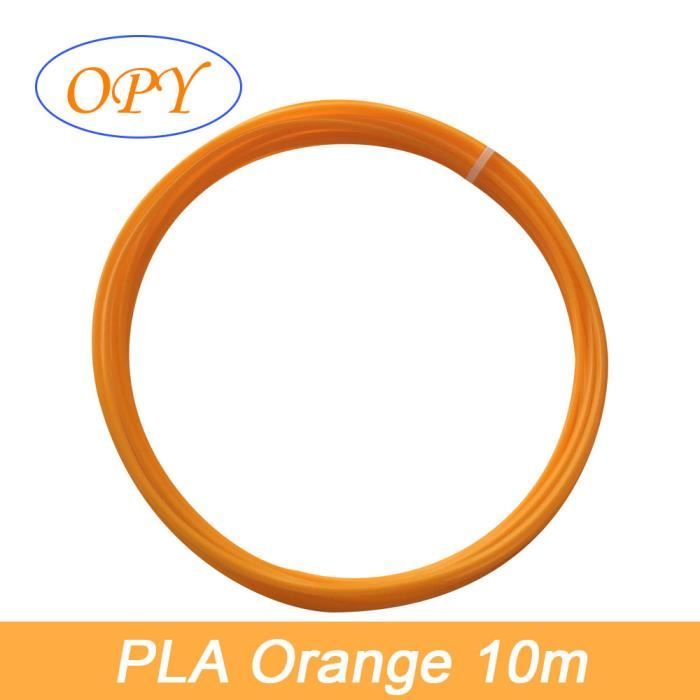 Pla Orange 10m - 3D matériel de stylo'impression briller bois marbre ...