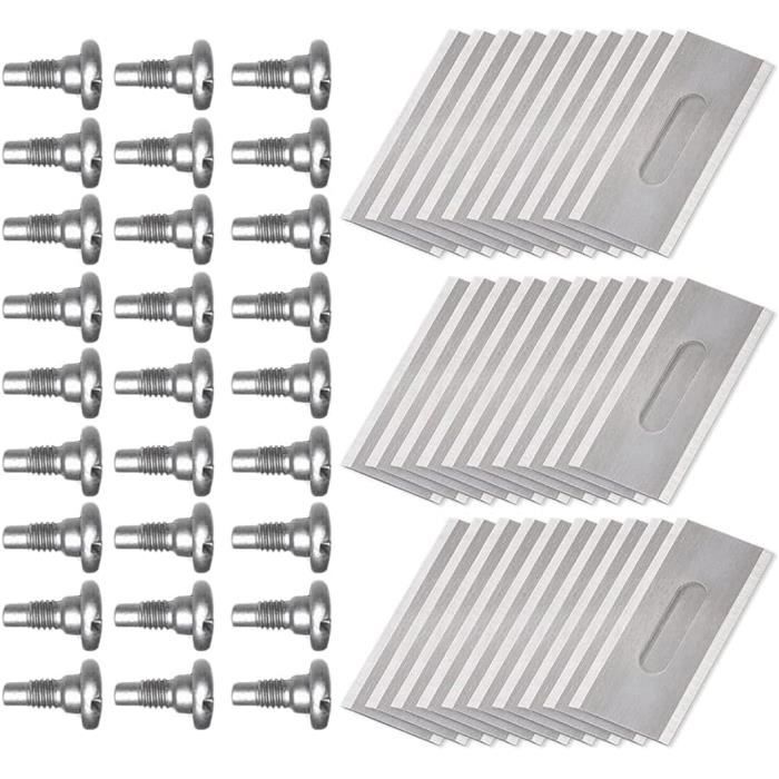 30Pcs Lame Robot de Pelouse - AQSACOKIYA - Lames de Tondeuse pour ...