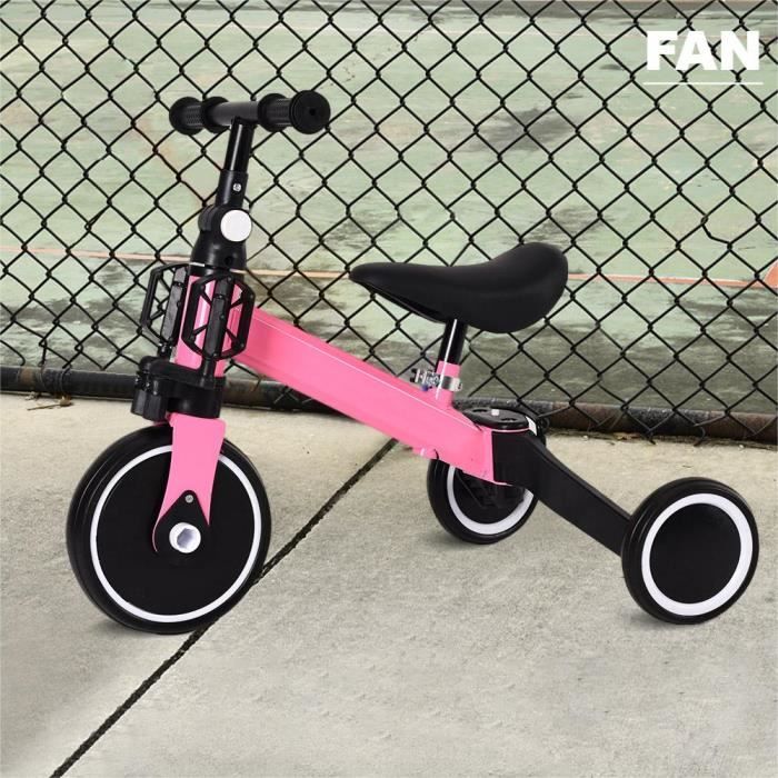 FAN Tricycle pour enfant Plastique + acier (rose) - Cdiscount Jeux - Jouets