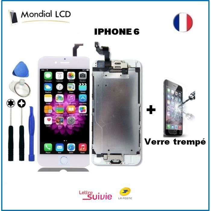 Ecran iPhone 6 Blanc Complet - Cdiscount Téléphonie