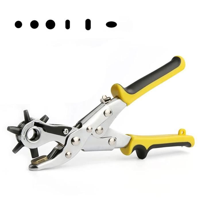 Pince Perforatrice Cuir,Avec base en cuivre,pince poinçonneuse revolver ...