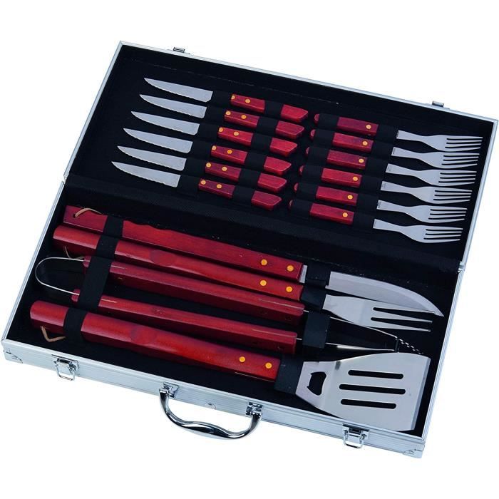 Collection Barbecue - Couverts Barbecue en boîtier en Acier Inoxydable ...