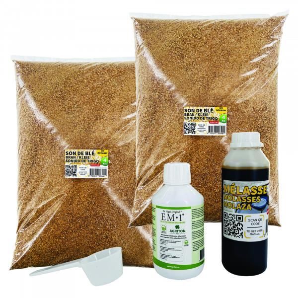 Moutta | Kit DIY | Fabriquer Son Bokashi activateur-Starter-Compost ...