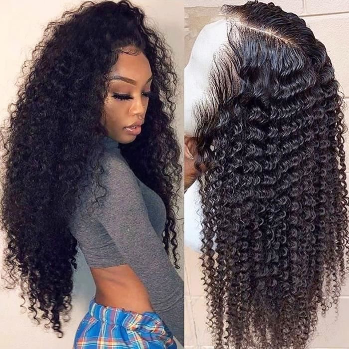 Perruque Lace Front - Kinky Curly 26 pouces - Synthétique - Bouclée ...