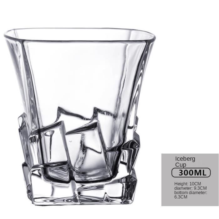 Verres à cocktails,Verre à whisky,tasse à café en cristal,ensemble de maison,Bar en verre de ...