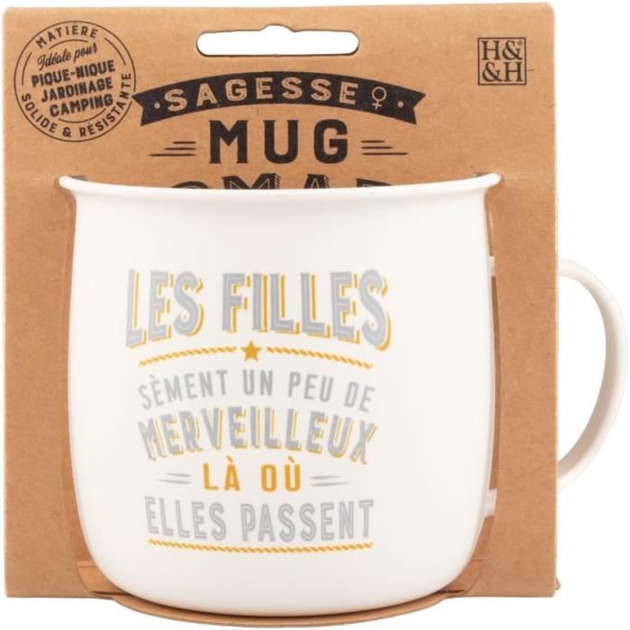Mug À Thé Et Café Personnalisé Fille - Cadeau Pour Femme[h320] - Cdiscount Maison