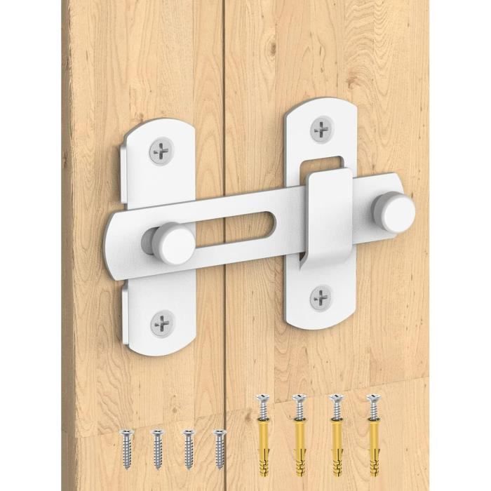 Verrou De Porte De Grange Coulissante En Acier Inoxydable - Loquet De ...