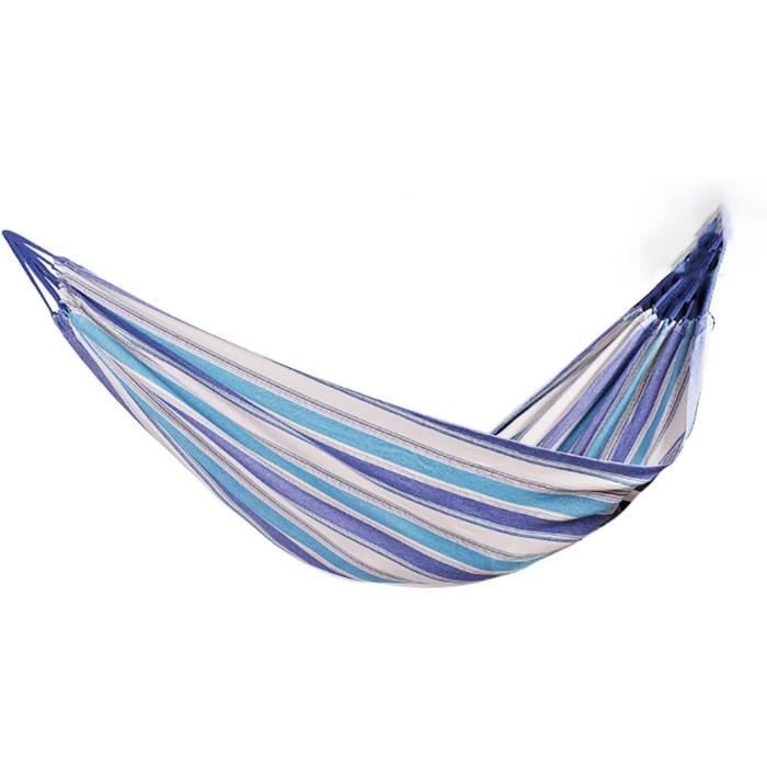 Hamac Camping Hamac Portable Pliant Pliable Coton Toile 200X100Cm Sans ...