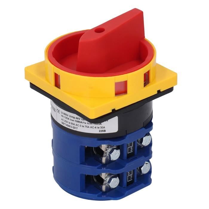 Cikonielf Sélecteur à came rotative Commutateur universel Commutateur à ...