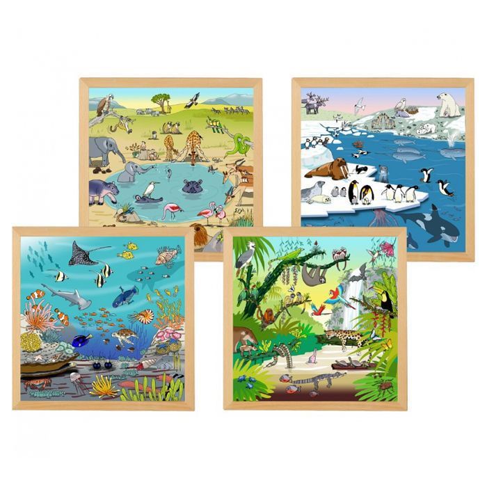 Puzzles - les habitats - Cdiscount Jeux - Jouets