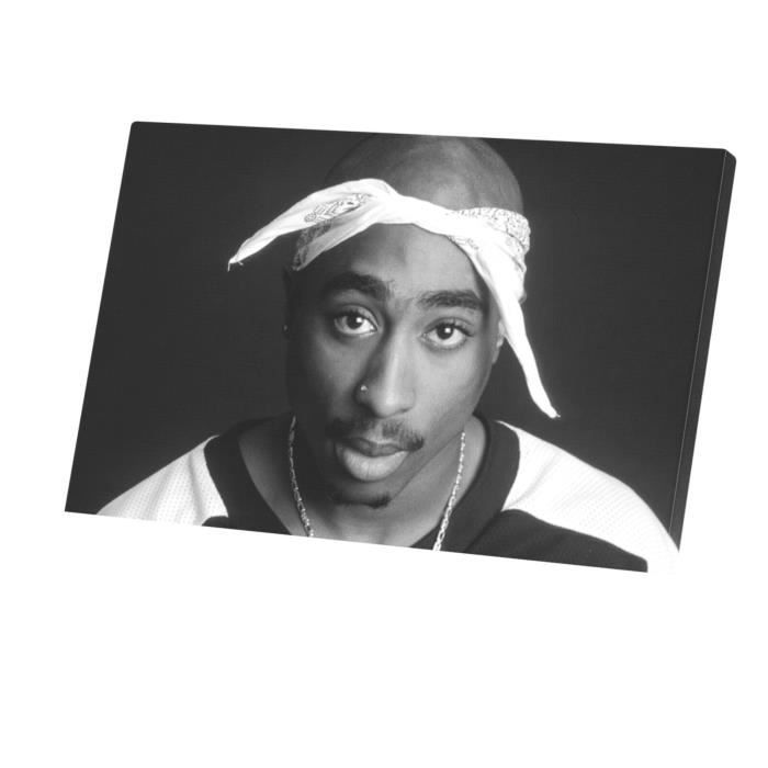 Tableau Décoratif Tupac Shakur Portrait Rapper Rap Hip Hop Legend ...