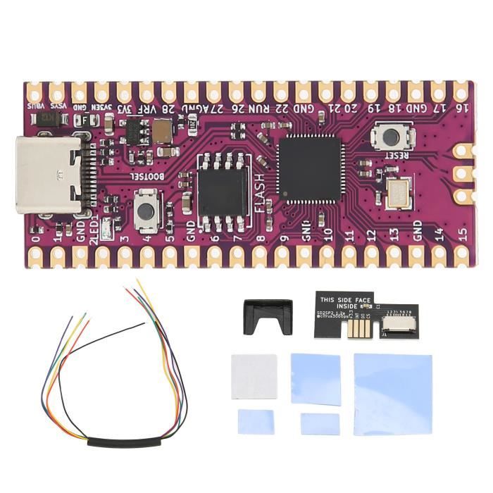 Carte Microcontrôleur pour RasPi Pico Flex avec Adaptateur SD2SP2 ...