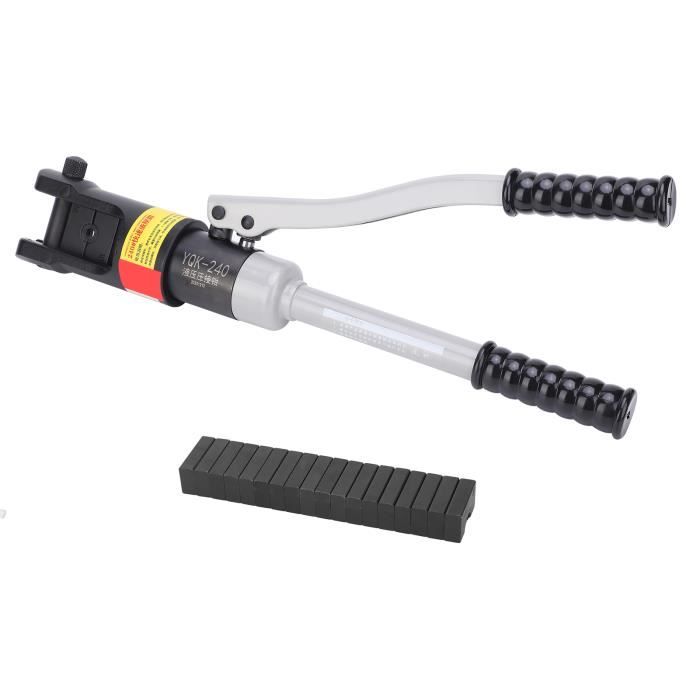 Pince À Sertir Manuelle Sertisseuse De Cble Hydraulique - MSA - Avec 20 matrices de moule ...