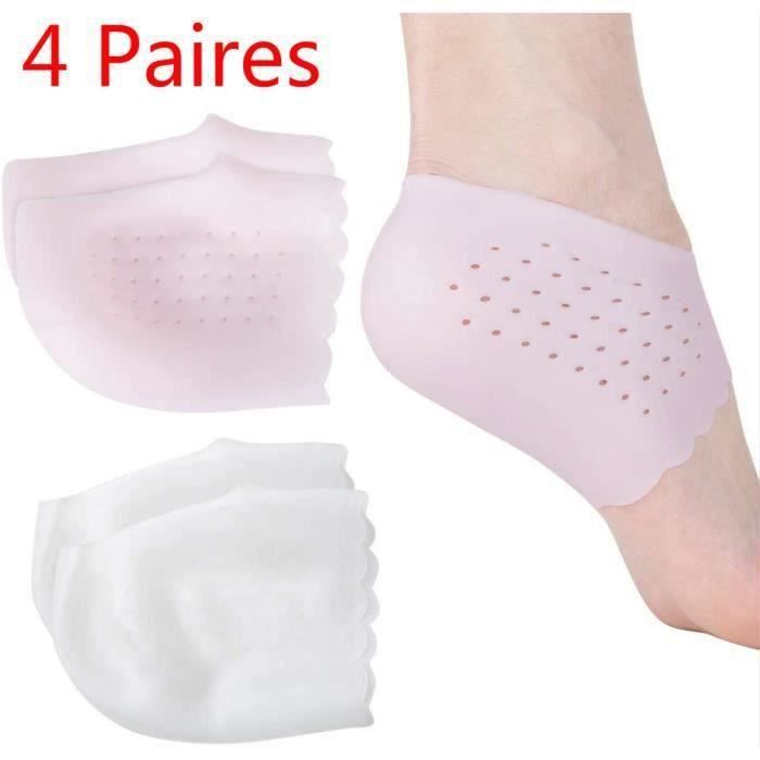 ALL09786-Protege Talon Silicone 4 Paires Manches De Talon En Silicone ...