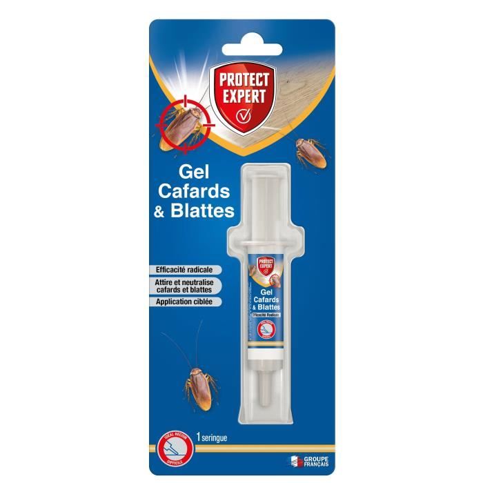 PROTECT EXPERT CAFTUB1 Seringue Special Cafards Et Blattes 10g ...