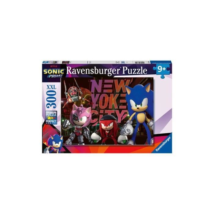 Puzzle - RAVENSBURGER - Sonic Prime - 300 pièces - Dessins animés et BD ...