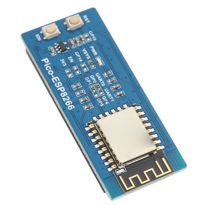 TMISHION Module Wifi ESP8266 Carte d'extension WiFi ESP8266 Protocole TCP/UDP IEEE 802.11b/g/n ...
