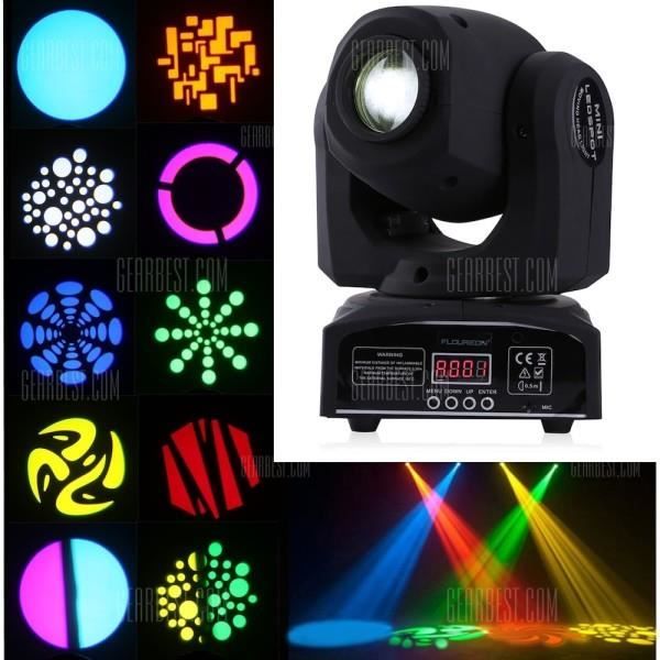 Tête mobile - TRADE SHOP - MINI TÊTE MOBILE SPOT LED 30W - Gobos ...