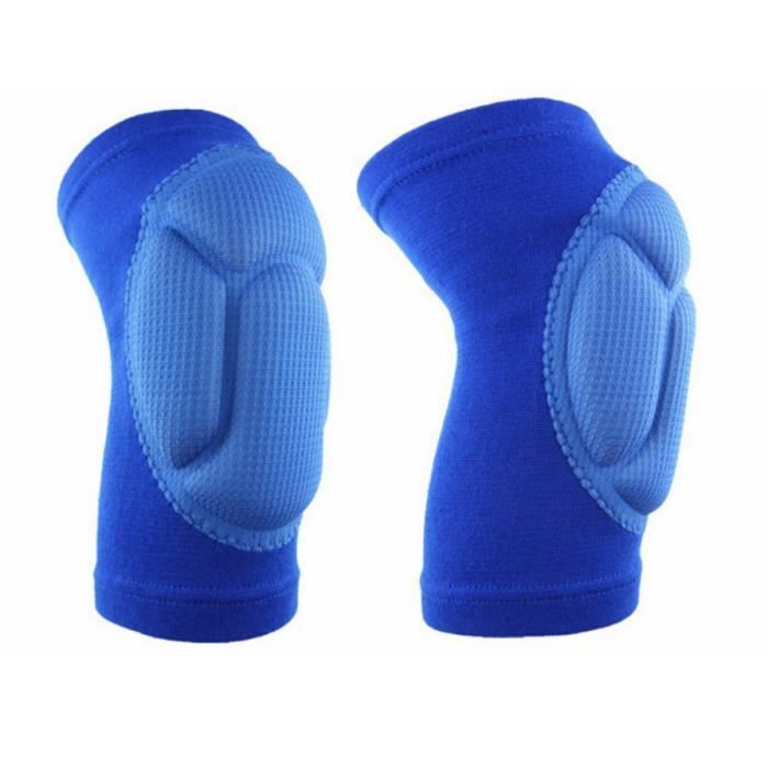 PROTÉGÉ GENOU GENOUILLERE Bleu - Cdiscount Sport