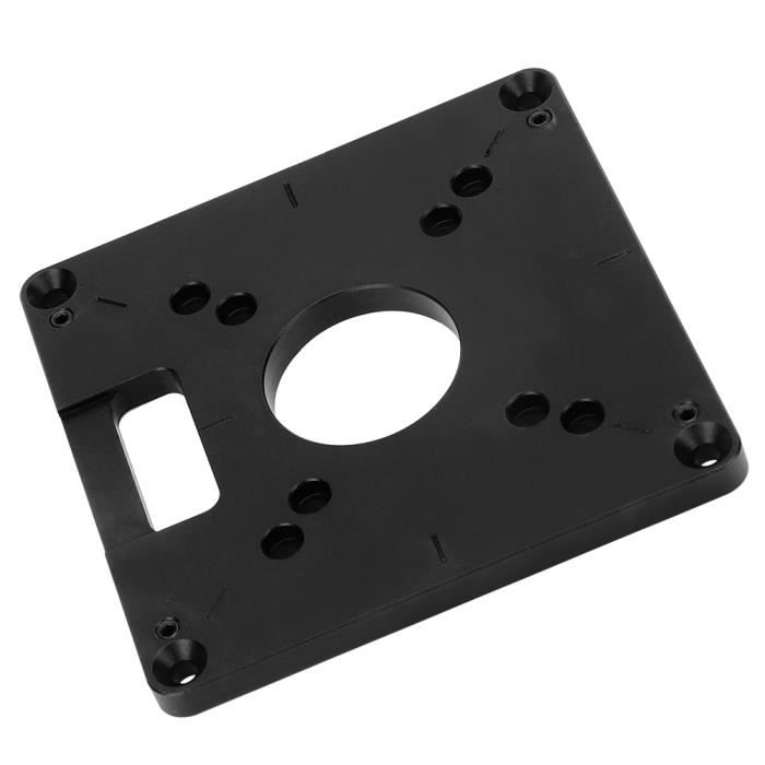 VBESTLIFE Plaque de base du routeur Plaque Flip de Fraisage Plaque de ...