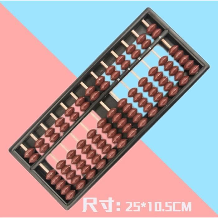 Abaque Arithmétique Abacus Soroban Plastique Compter Outil de Calcul ...