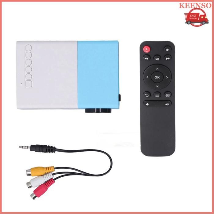 KEENSO Mini projecteur Projecteur 1080P HD Avec Haut-parleur Intégré Et ...