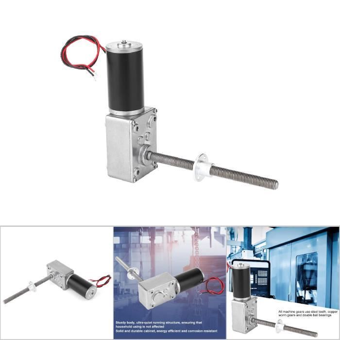 Duokon moteurs électriques Moteur à vis sans fin haute torsion 8mm ...