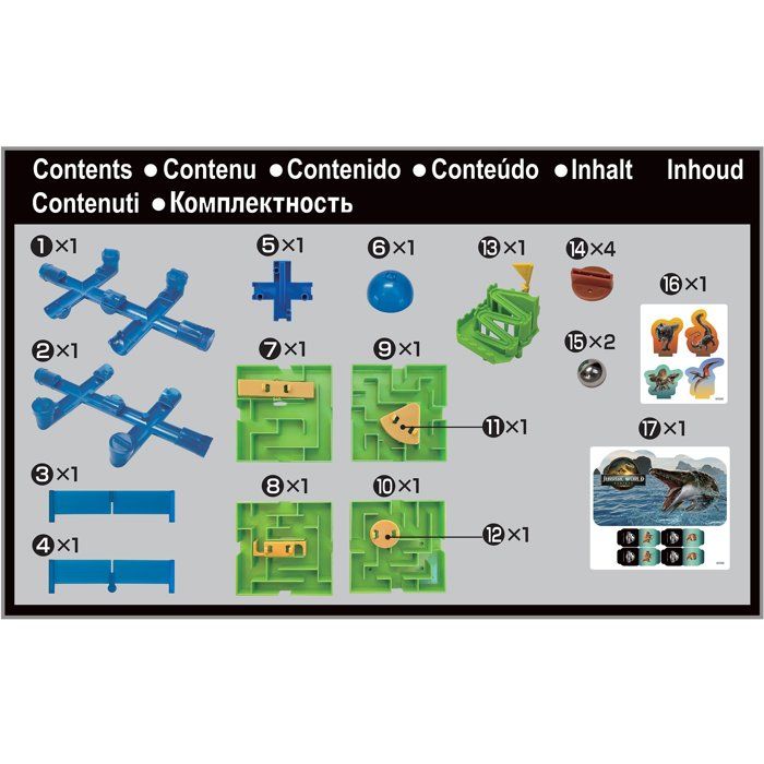 Jurassic World – Maze Game - movie - EPOCH Games - 7566 - Cdiscount ...