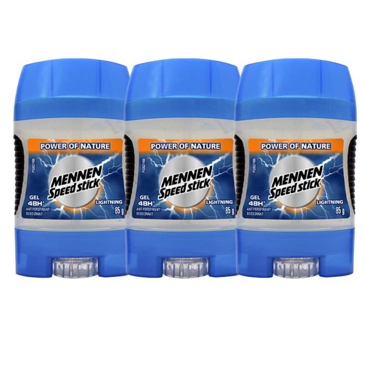 MENNEN LIGHTNING Gel Déodorant Anti-transpirant Pour Homme Sec ...