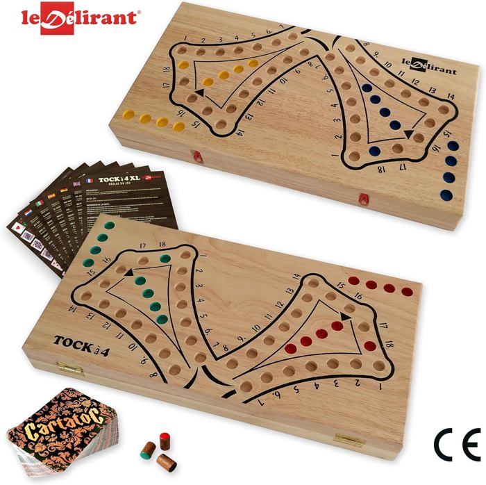 Jeu De Tock Xl À 4 Joueurs-Inclus 54 Cartes Cartatoc-Fabrication ...