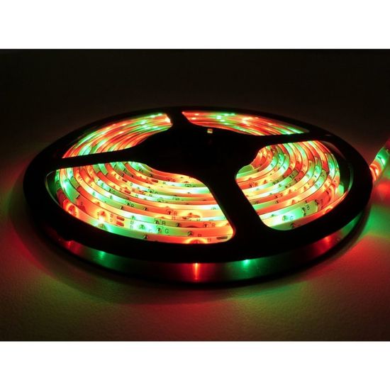 Ruban à LEDs lumineux 5 mètres - Cdiscount Maison