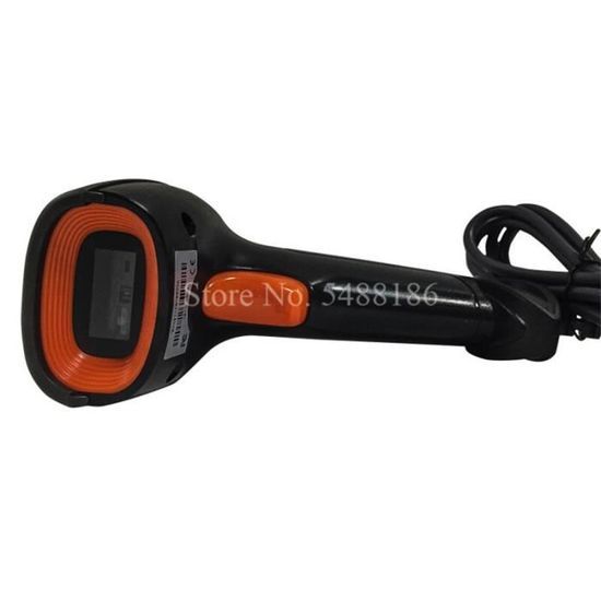 Scanner de codes-barres à lumière rouge 1D-2D, lecteur de codes à ...