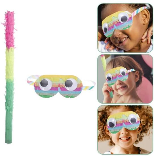 2pcs Stick Pinata multicolore avec pour le jeu The Classic Pinata Knock ...
