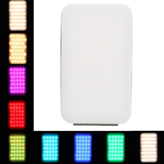 RGB Fill Light 3000-6500K 10 Brightness Adjust, PC Soft Light, Cold ...