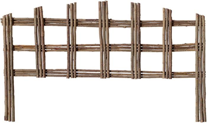 Bordure En Saule Tissé Naturel, Paysage Bordure Bordure, Décoratif ...