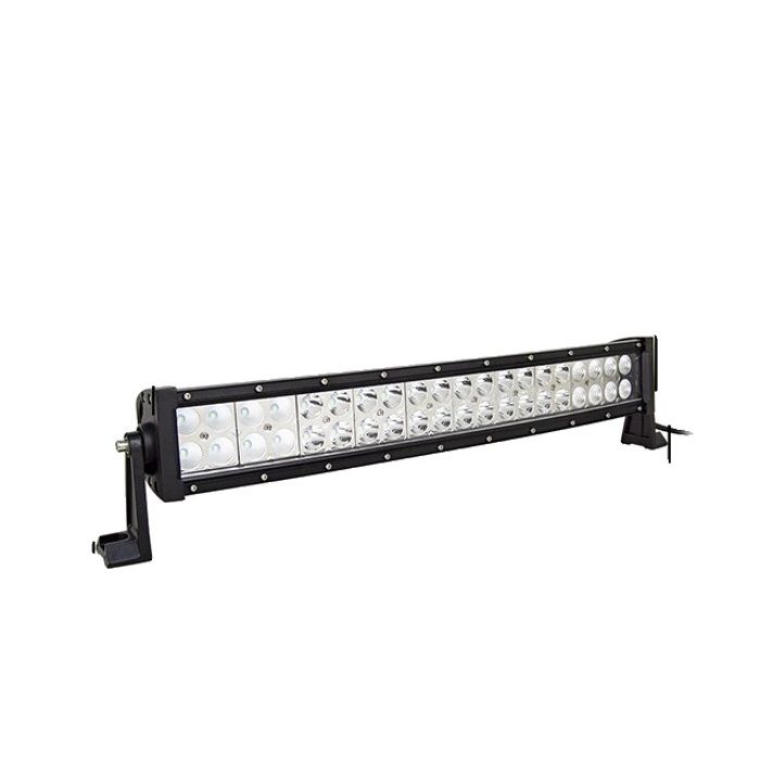 Barre lumineuse LED incurvée, double rangée, voiture tout-terrain ...