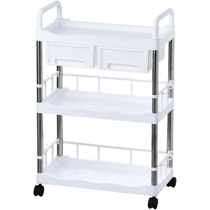 Chariot de Rangement Chariot de Cuisine Rack du Sol au Plafond ...