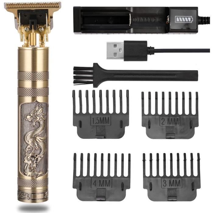 Tondeuse à Cheveux Professionnelle sans Fil Rechargeable Tondeuse À Cheveux Étanche,Tondeuse à ...