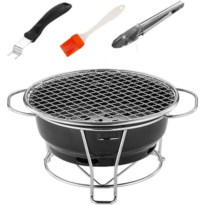 BBQ Camping Grill Légumes Poisson Steak Pan Multi-Purpose Grill avec ...