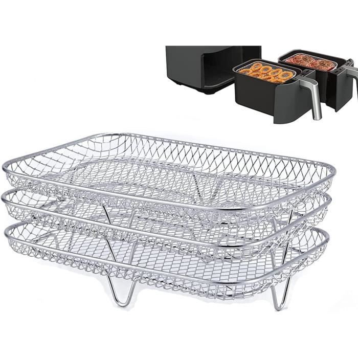 Support Multifonction 3 Couche Accessoires Pour Huile Air Fryer - Compatible Avec: Ninja ...