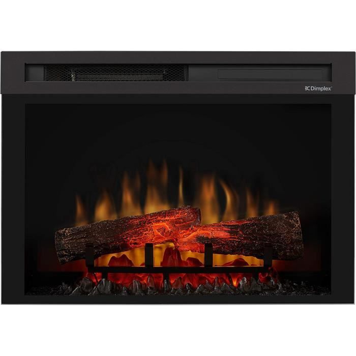 Insert de Cheminée Electrique DIMPLEX Firebox XHD26 - Noir - Effet de Flamme Optiflame ...