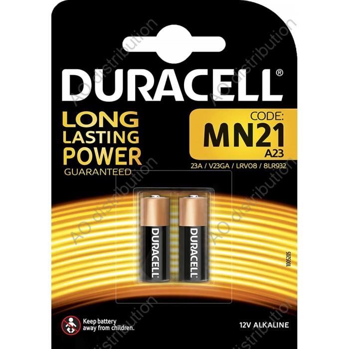 DURACELL 2 Piles MN21 3LR50 A23 12V - Cdiscount Jeux - Jouets